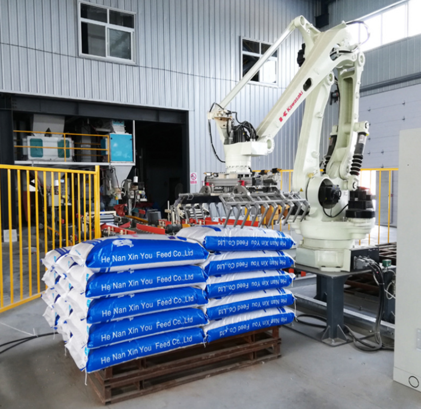 Fully Automatic Robotic Palletizing System - systemdesign Fully Automatic Robotic Palletizing System - systemdesign