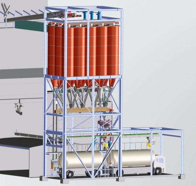 Bulk loading chute